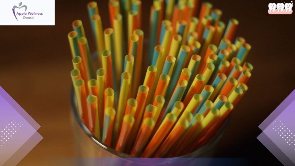 Using A Straw After Extraction